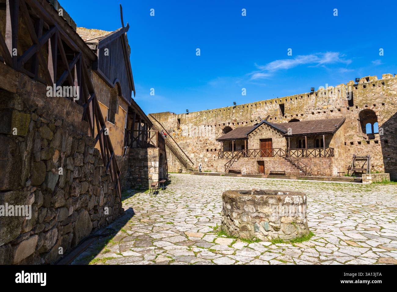 Smederevo, Serbia: Inner city of Smederevo Fortress is a medieval ...