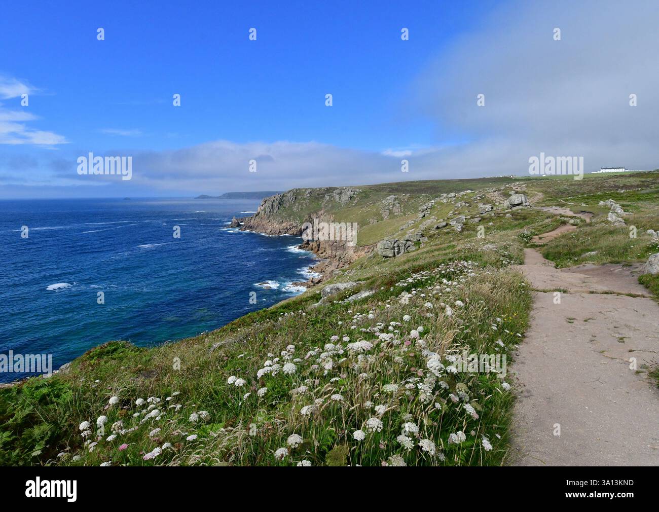 17thJuly National Trust Mayon Cliff's walk between Sennen Cove and Land ...