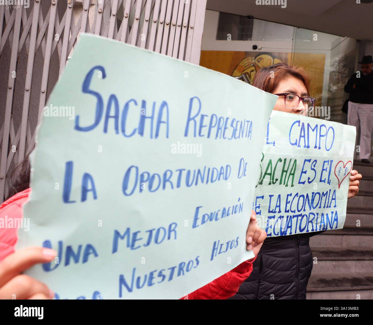 UNE ACCION PROTECCION CAMPO SACHA Quito, Thursday, March 6, 2025 UNE ...
