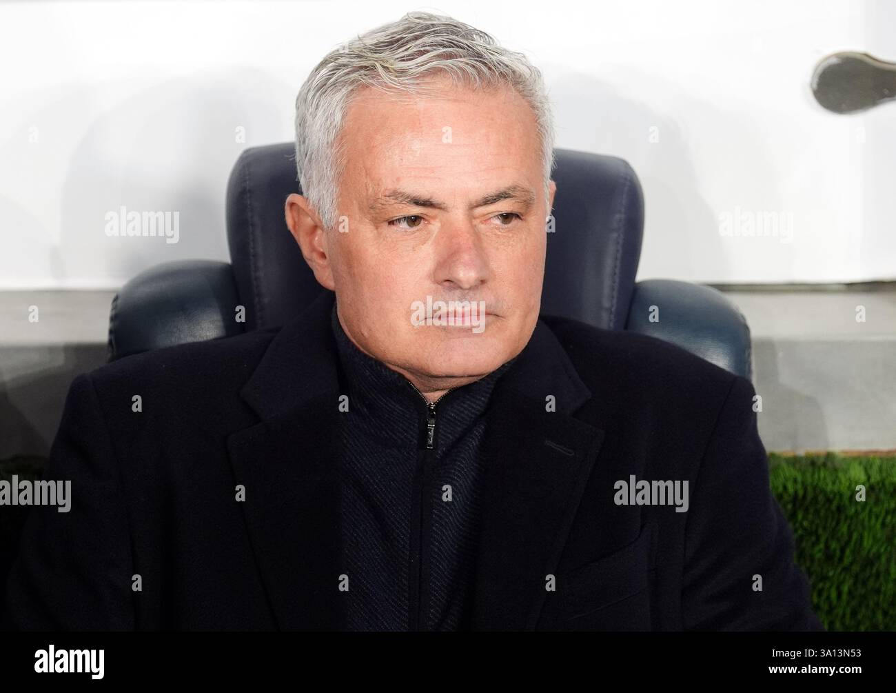 Fenerbahce manager Jose Mourinho during the UEFA Europa League Round of ...