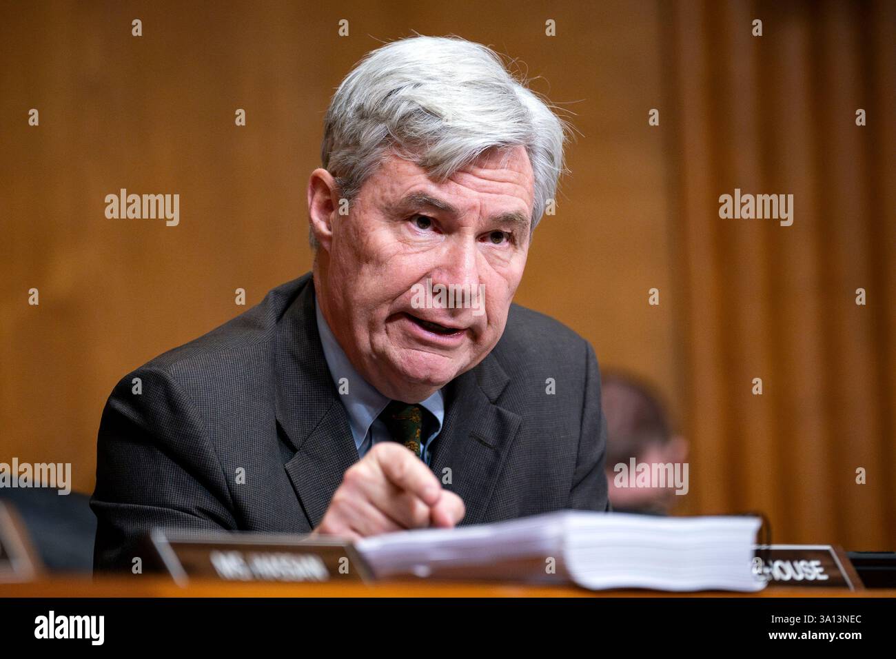 Washington, United States. 06th Mar, 2025. Sen. Sheldon Whitehouse, D ...