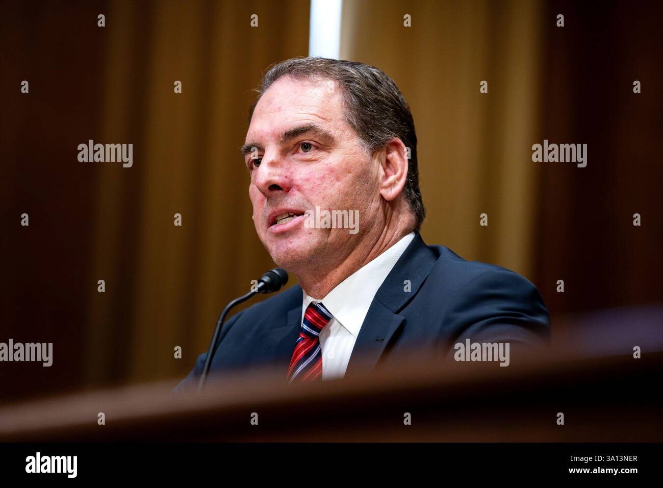 Washington, United States. 06th Mar, 2025. Michael Faulkender speaks ...