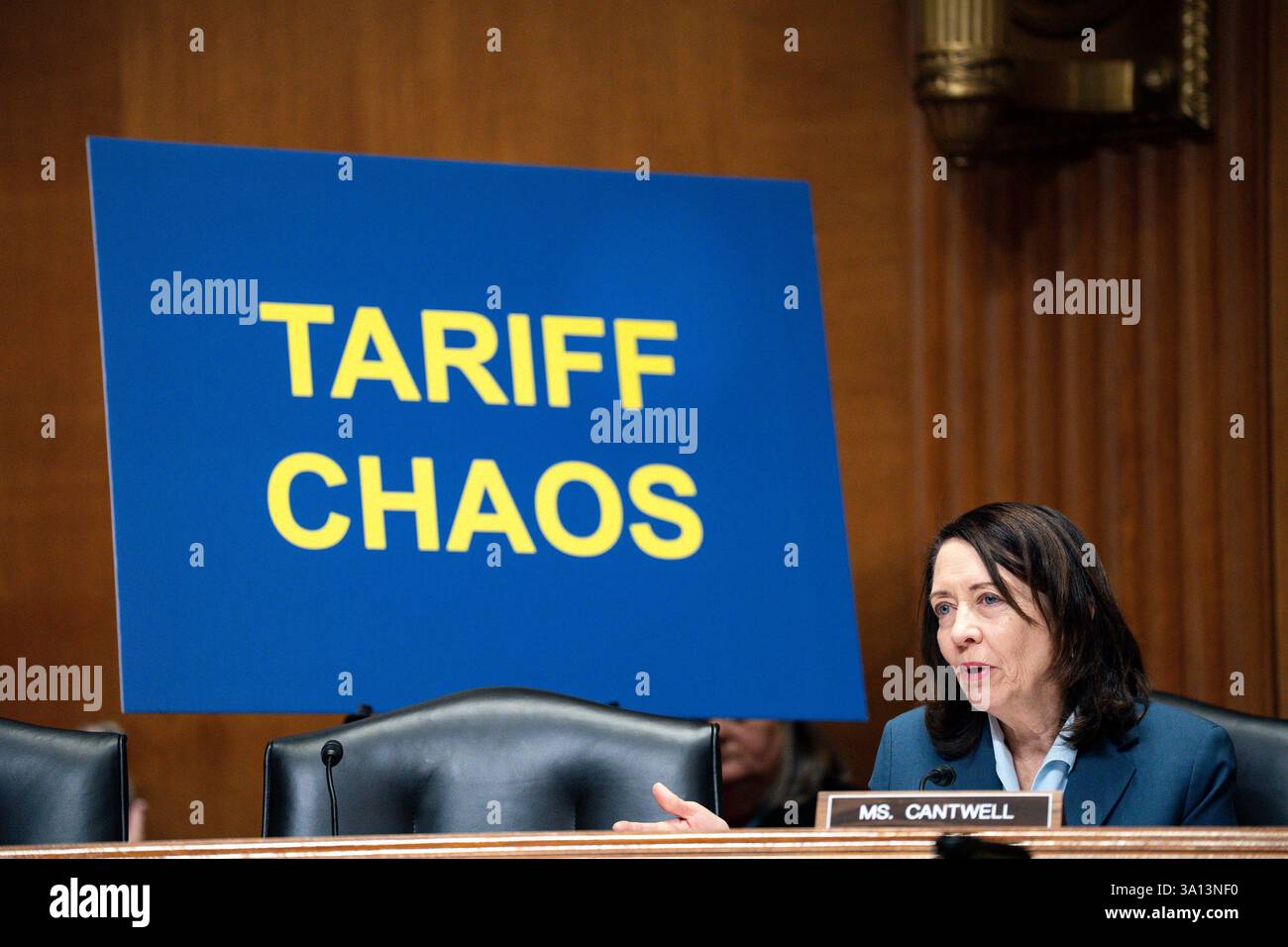 Washington, United States. 06th Mar, 2025. Sen. Maria Cantwell, D-WA ...