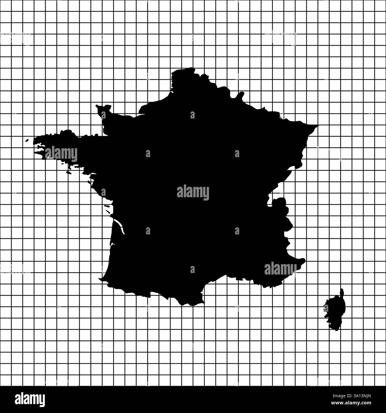 Map of France, sign silhouette. World Map Globe. Vector Illustration ...