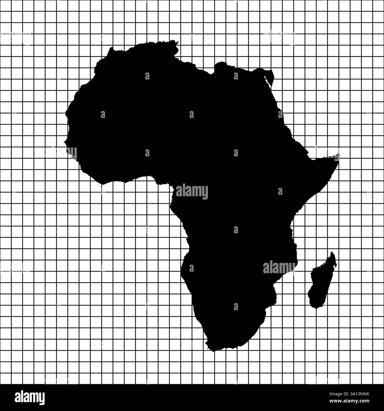 Map of Africa, sign silhouette. World Map Globe. Vector Illustration ...