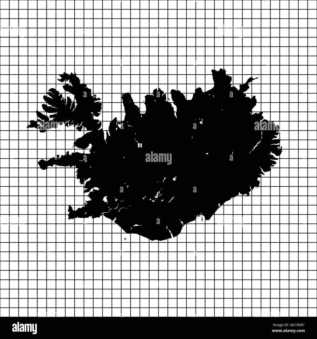 Map of Iceland, sign silhouette. World Map Globe. Vector Illustration ...