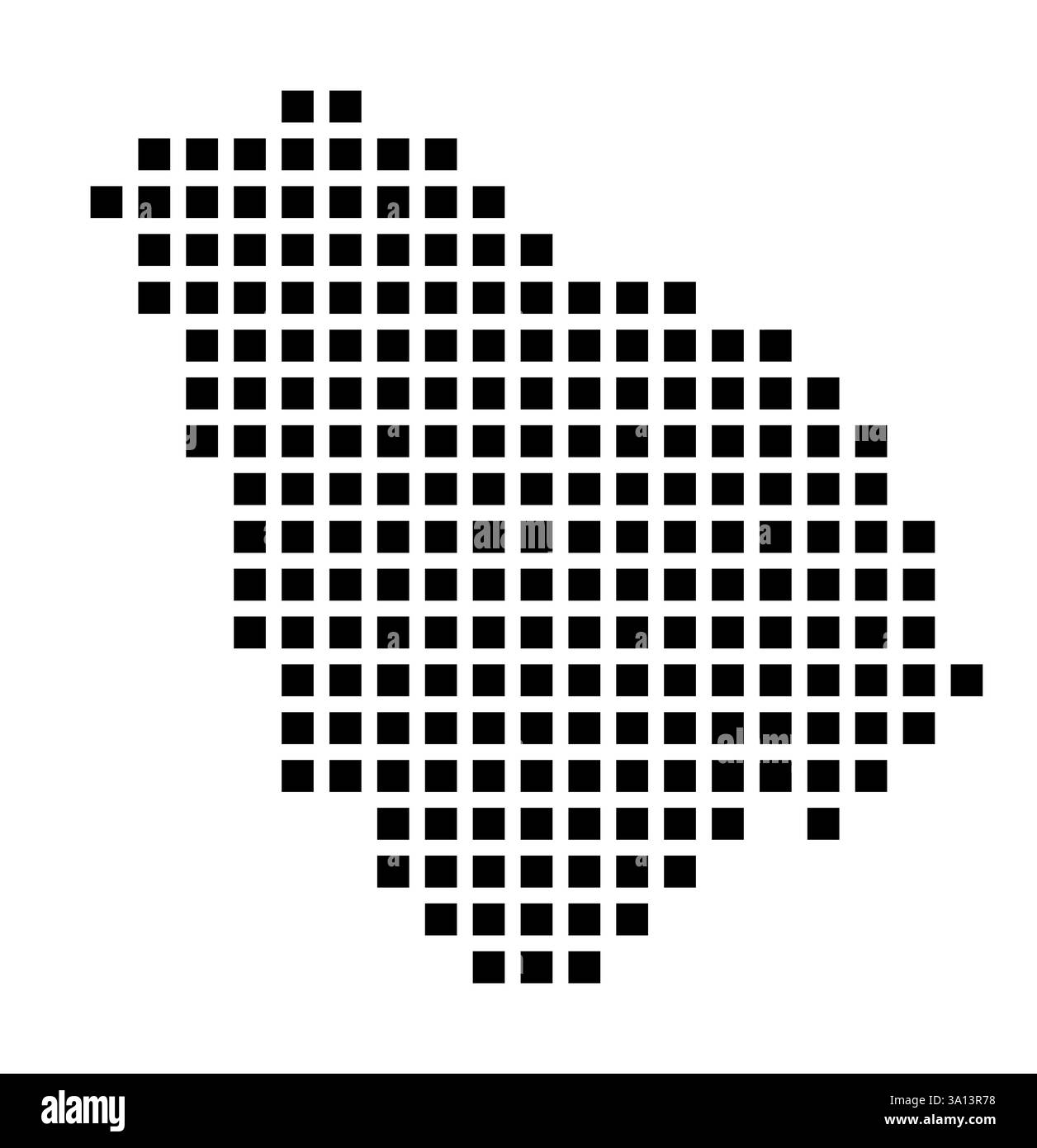 Symbol Map of the City Lynn (Massachusetts) showing the city with a ...