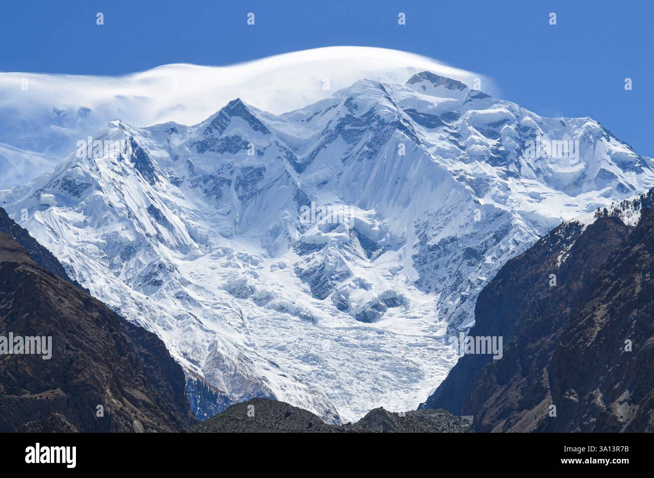 Rakaposhi at 7,788m, is world’s 27th highest. It has an uninterrupted 6 ...