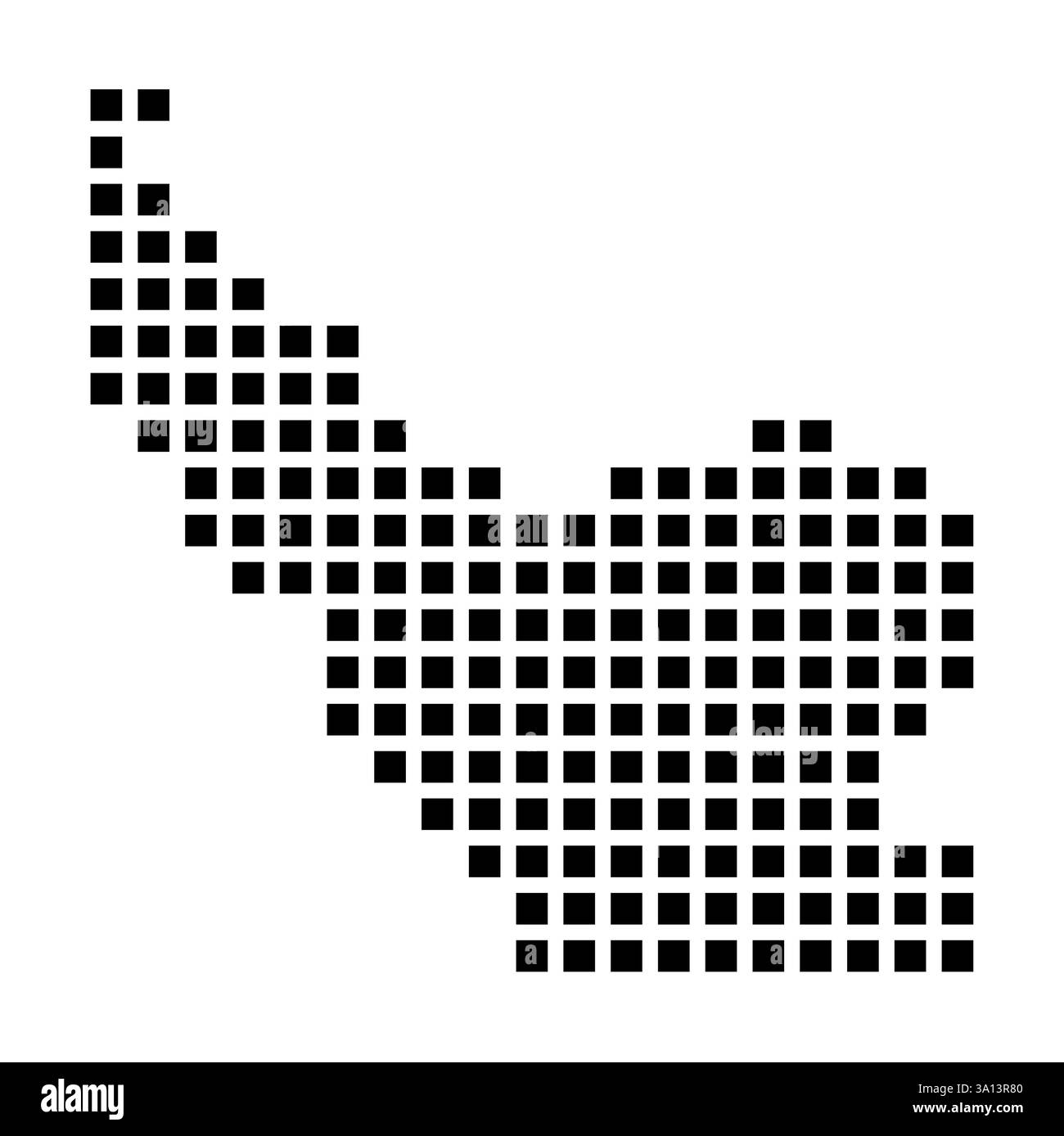 Symbol Map of the City Somerville (Massachusetts) showing the city with ...