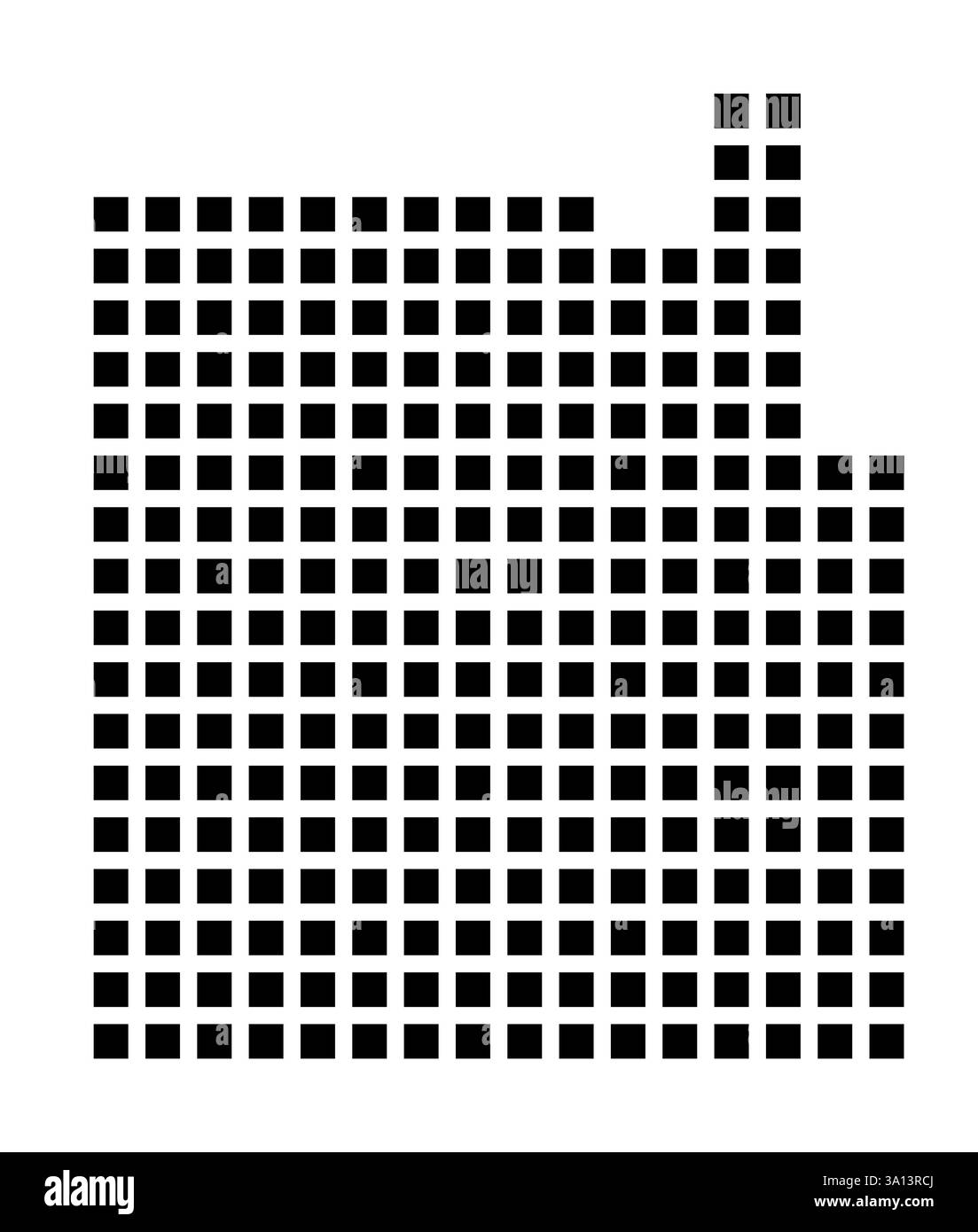Symbol Map of the City Edina (Minnesota) showing the city with a ...
