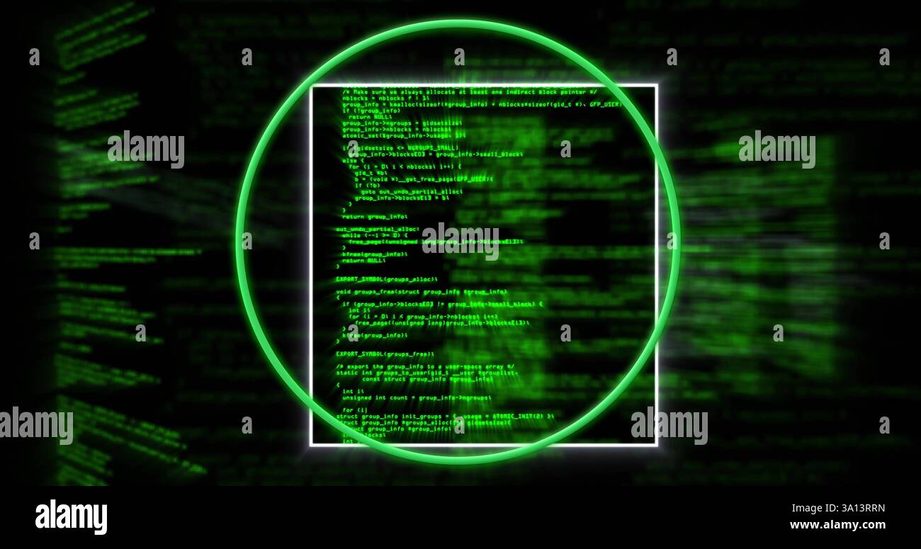 Image processing circle over hi-res stock photography and images - Alamy