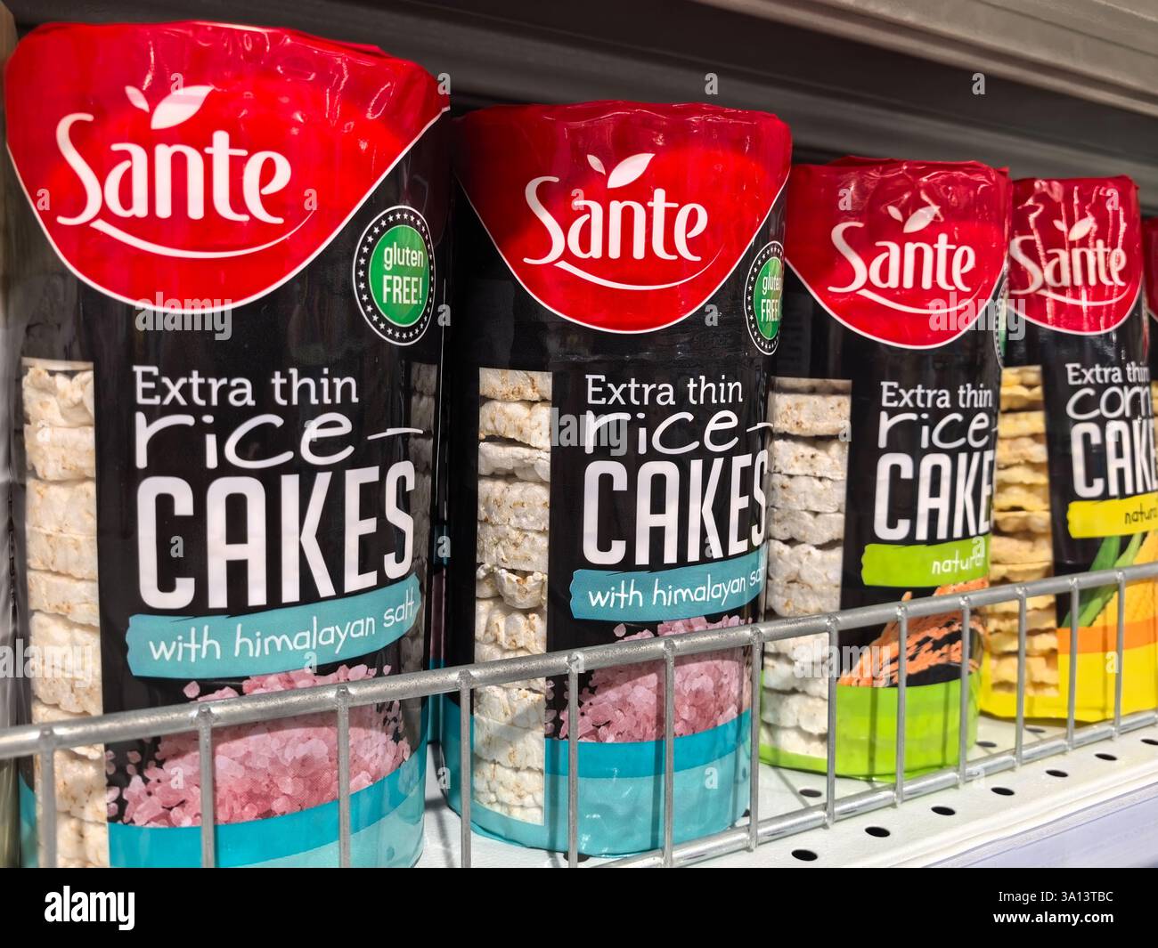 Bobruisk, Belarus - February 22, 2025: Colorful packages of extra thin ...
