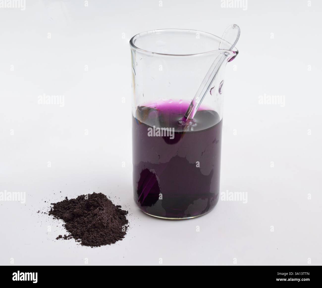 Azo dye chrome dark blue Stock Photo - Alamy