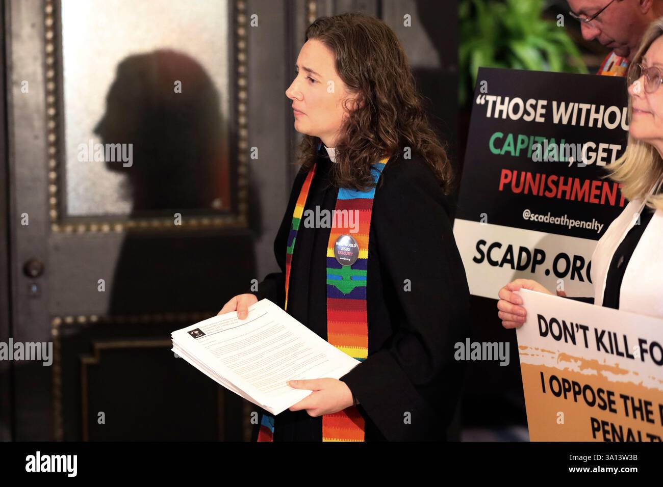 Rev. Hillary Taylor of South Carolinians for Alternatives to the Death ...