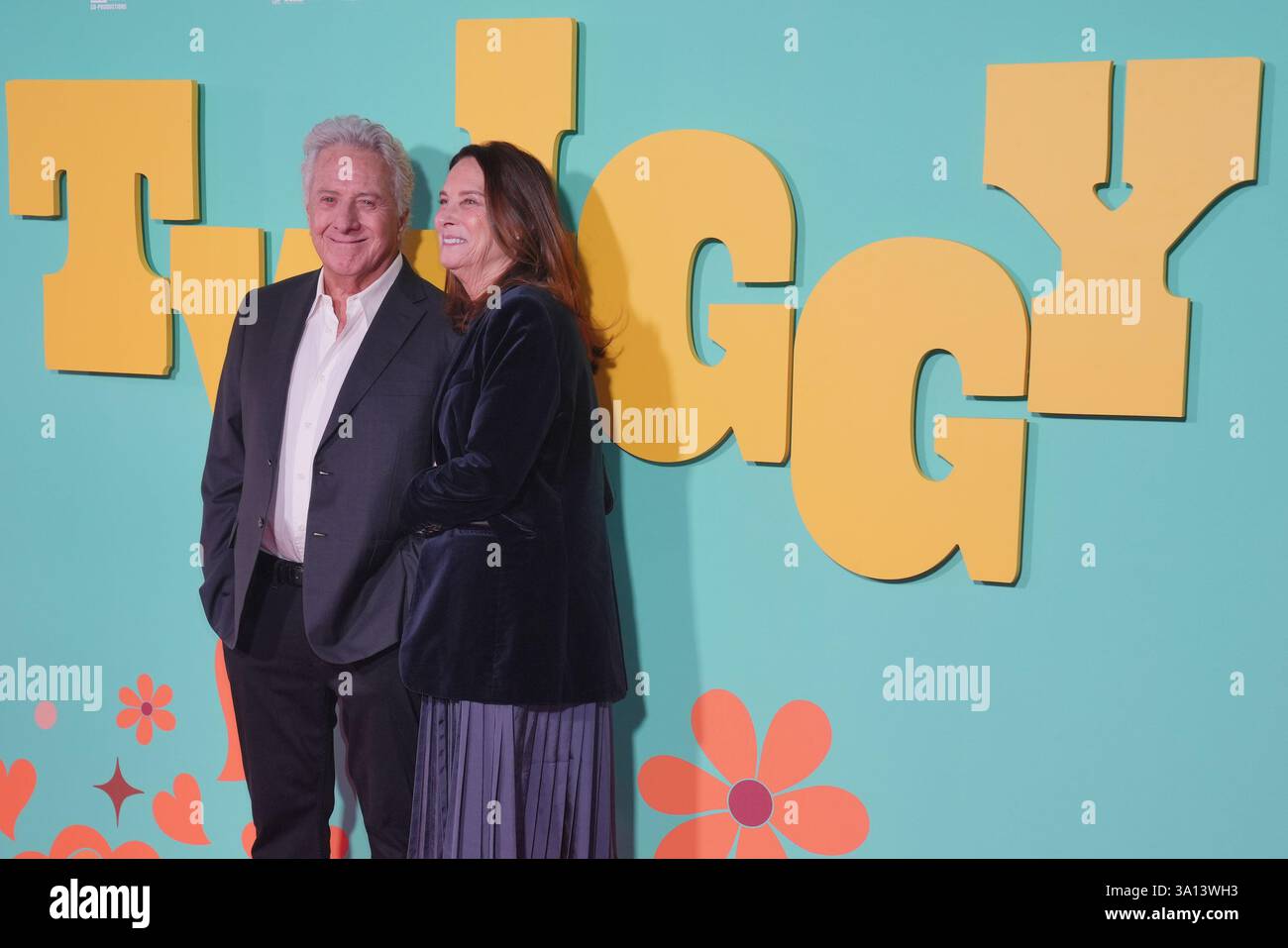 Dustin Hoffman arriving for a celebrity screening for Twiggy at Vue West End in London. Picture ...