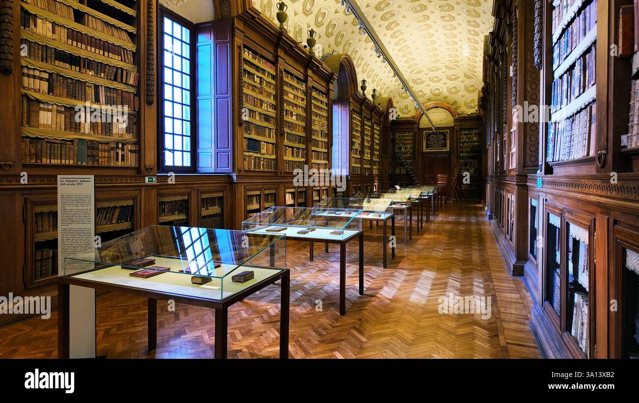 Parma, Emilia Romagna, Italy - 03.06.2025: Interior of the Palatina ...