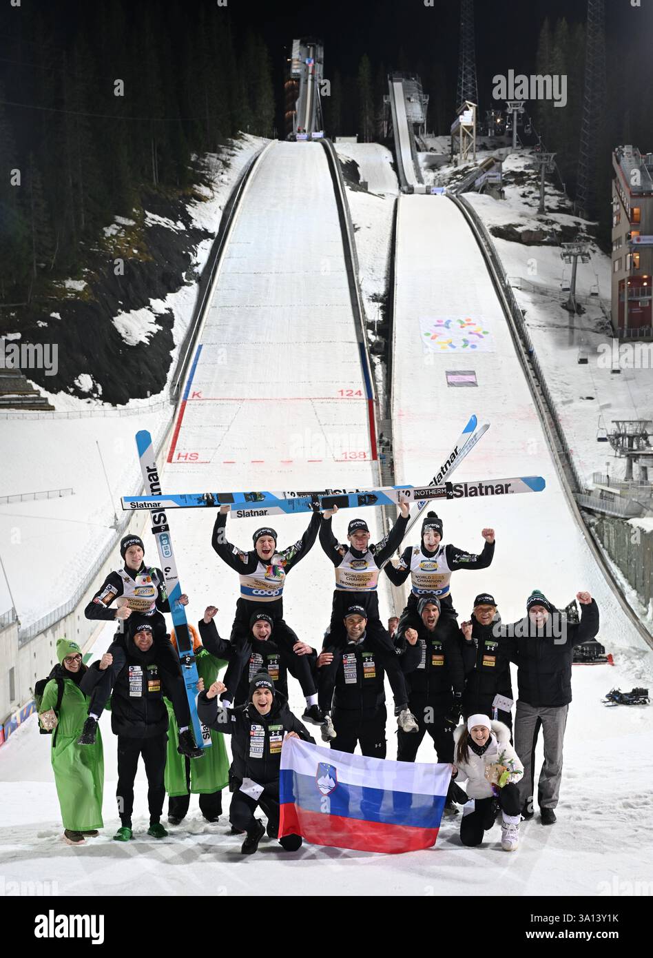 06 March 2025, Norway, Trondheim: Nordic skiing: World Championships ...