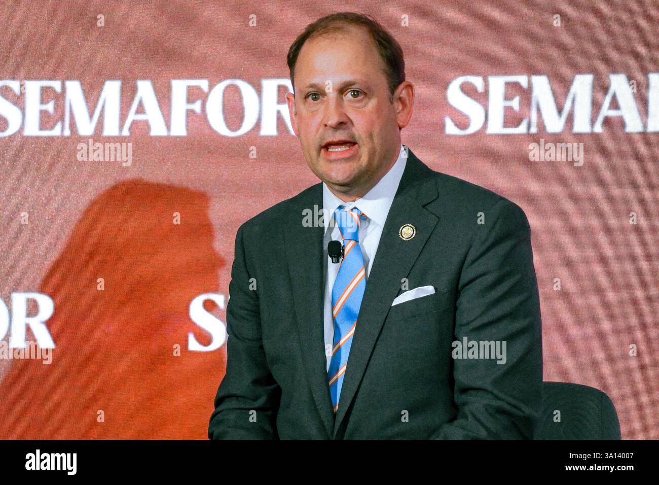 Rep. Andy Barr (R-KY), interviewed by Semafor News, 6 Mar. 2025 Stock ...