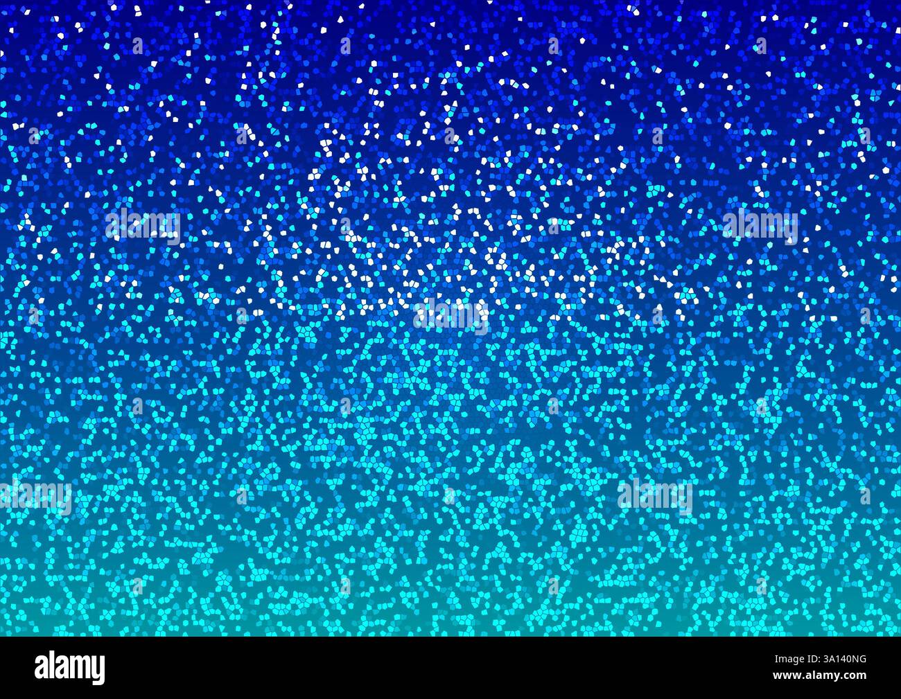 Blue and teal gradient with sparkling white particles Stock Photo - Alamy