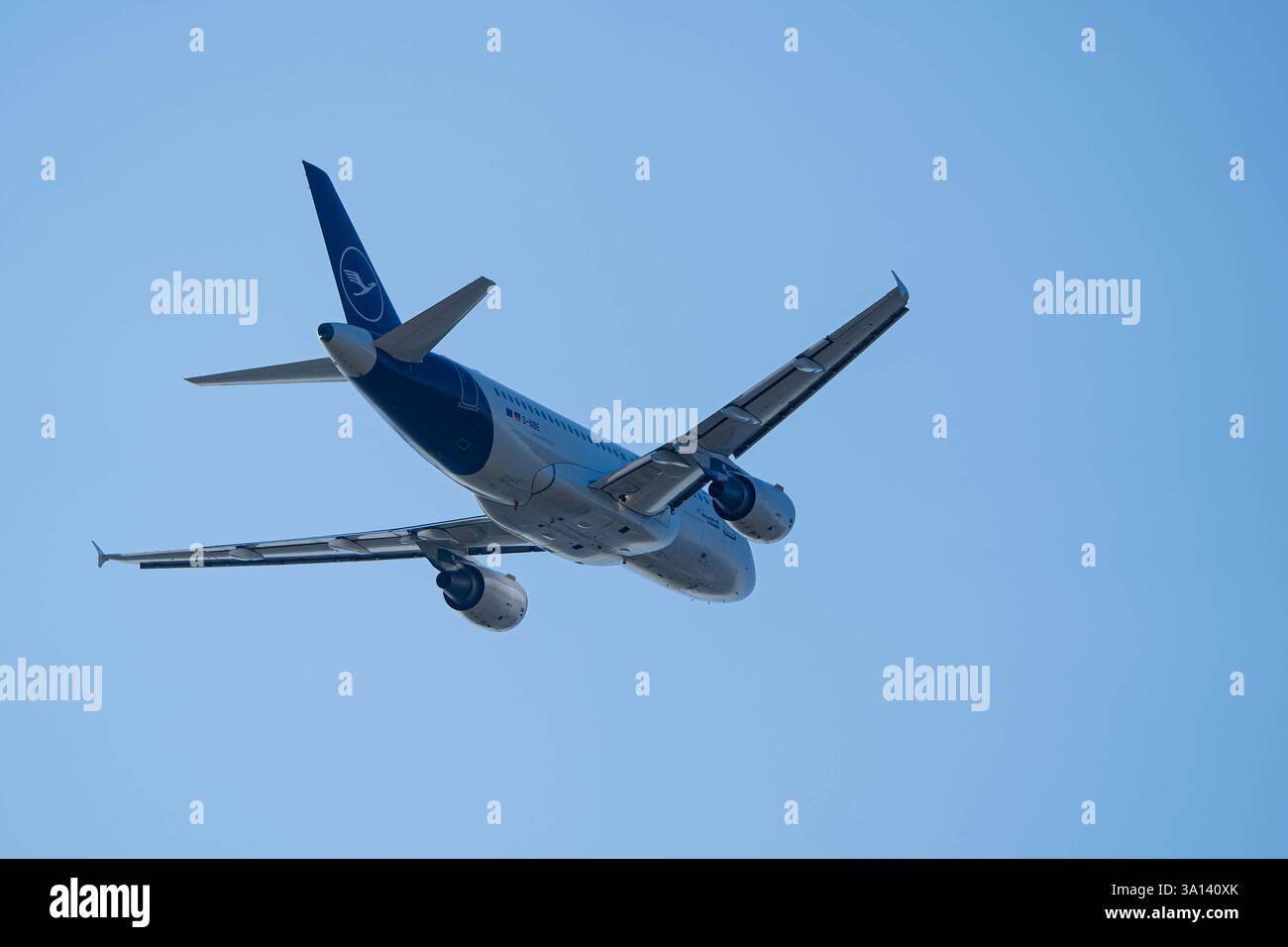 Hamburg Themenfoto: Flughafen Hamburg, 06.03.2025 Airbus A319-112 der ...