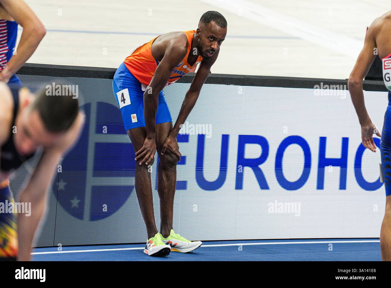 APELDOORN, NETHERLANDS - MARCH 6: Mahadi Abdi Ali of The Netherlands ...