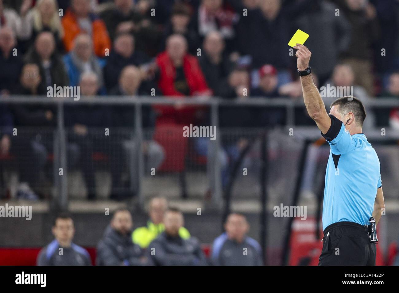 ALKMAAR - 06-03-2025, AFAS Stadium. UEFA Europa League, season 2024/ ...