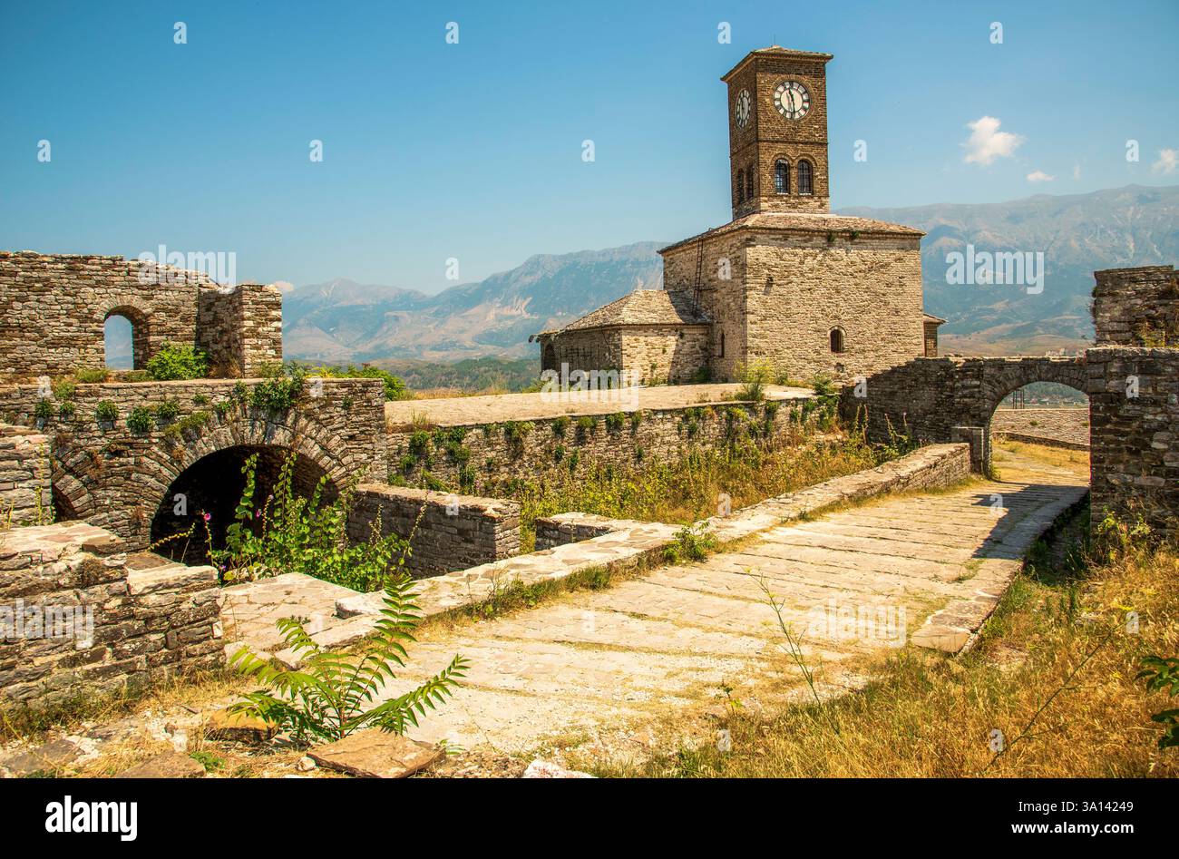 Time-Keeping Sentinel of Gjirokaster Castle: Albania’s Majestic Clock ...