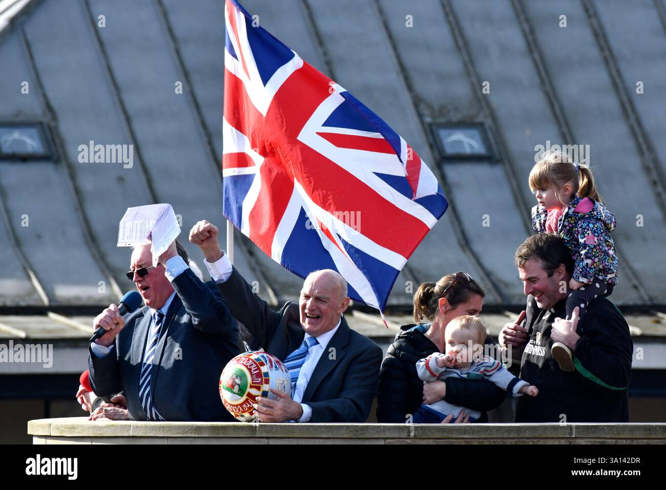Ashbourne Royal Shrovetide ancient ball game with David Bott turning up ...