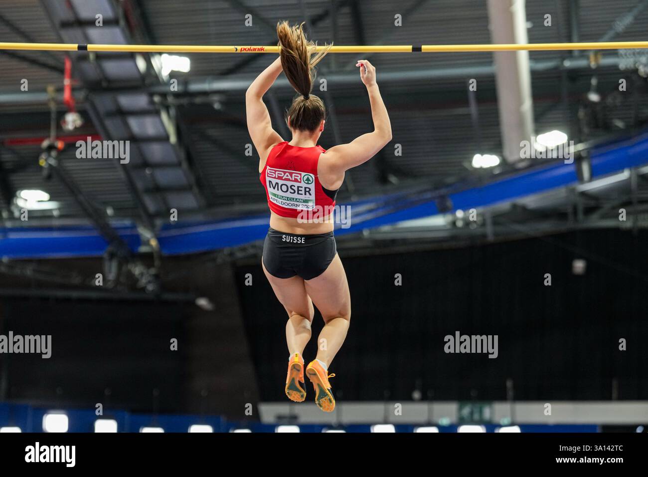 APELDOORN, NETHERLANDS - MARCH 6: Angelica Moser of Switzerland ...