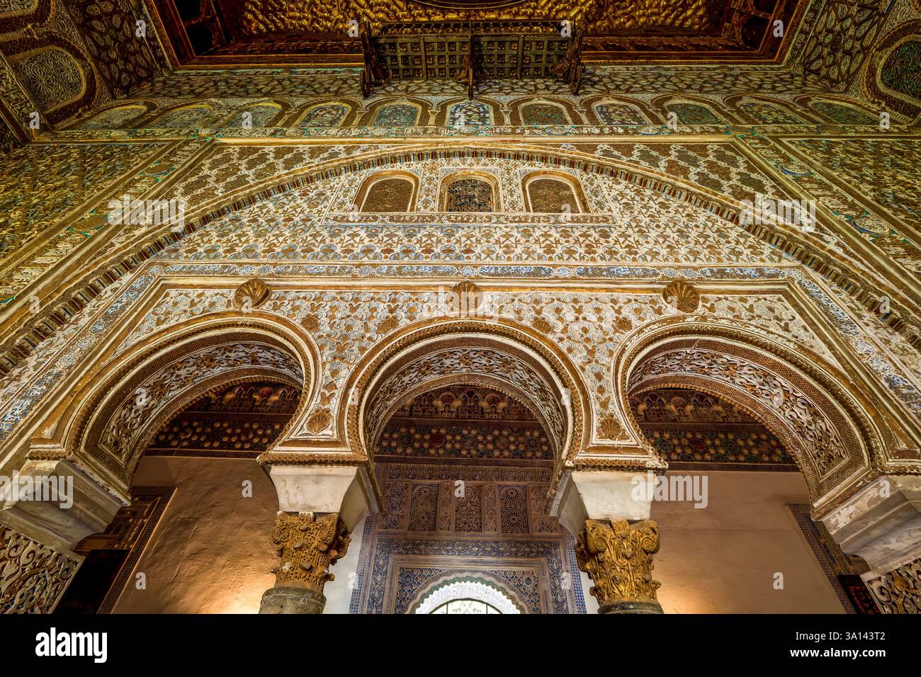 Exquisite Mudejar Splendor in the Salón de los Embajadores: Moorish ...