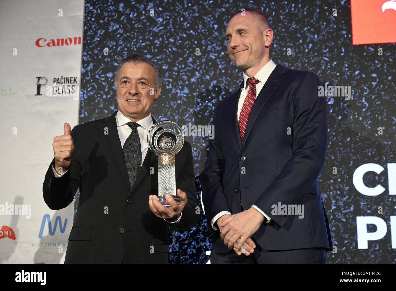 Prague, Czech Republic. 06th Mar, 2025. Announcement of the Golden ...