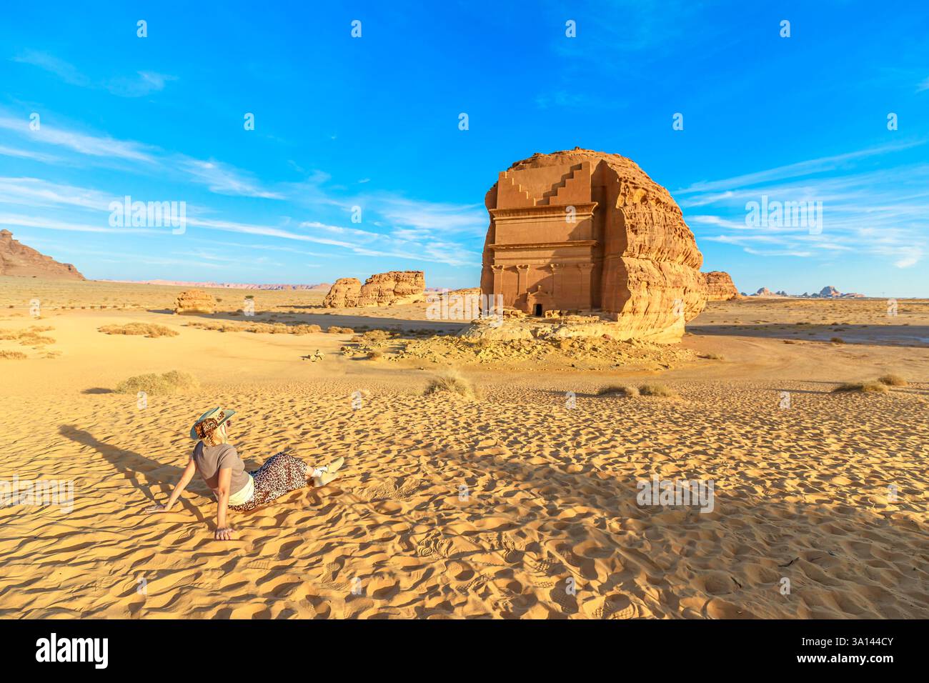 Majestic tomb lihyan son hi-res stock photography and images - Alamy