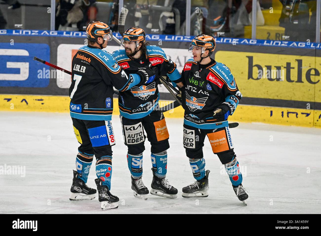 Linz, Austria. 06th Mar, 2025. LINZ, AUSTRIA -MARCH 6: Brian Lebler of ...