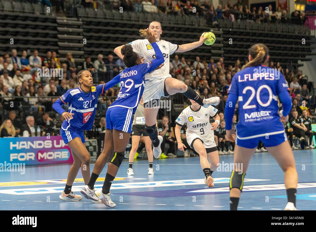 Trier, Deutschland. 06th Mar, 2025. GER, Deutschland vs. Frankreich ...