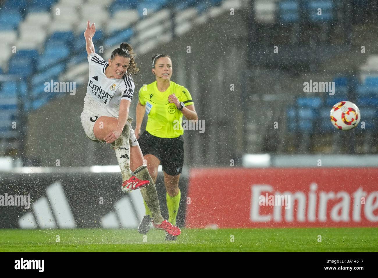 Sandie Toletti of Real Madrid in action during the Copa de la Reina ...