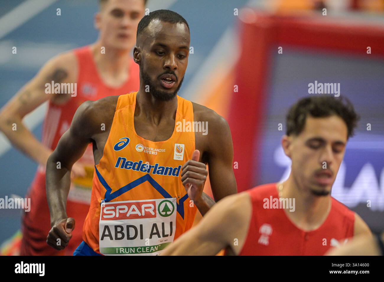 APELDOORN, NETHERLANDS - MARCH 6: Mahadi Abdi Ali of The Netherlands ...