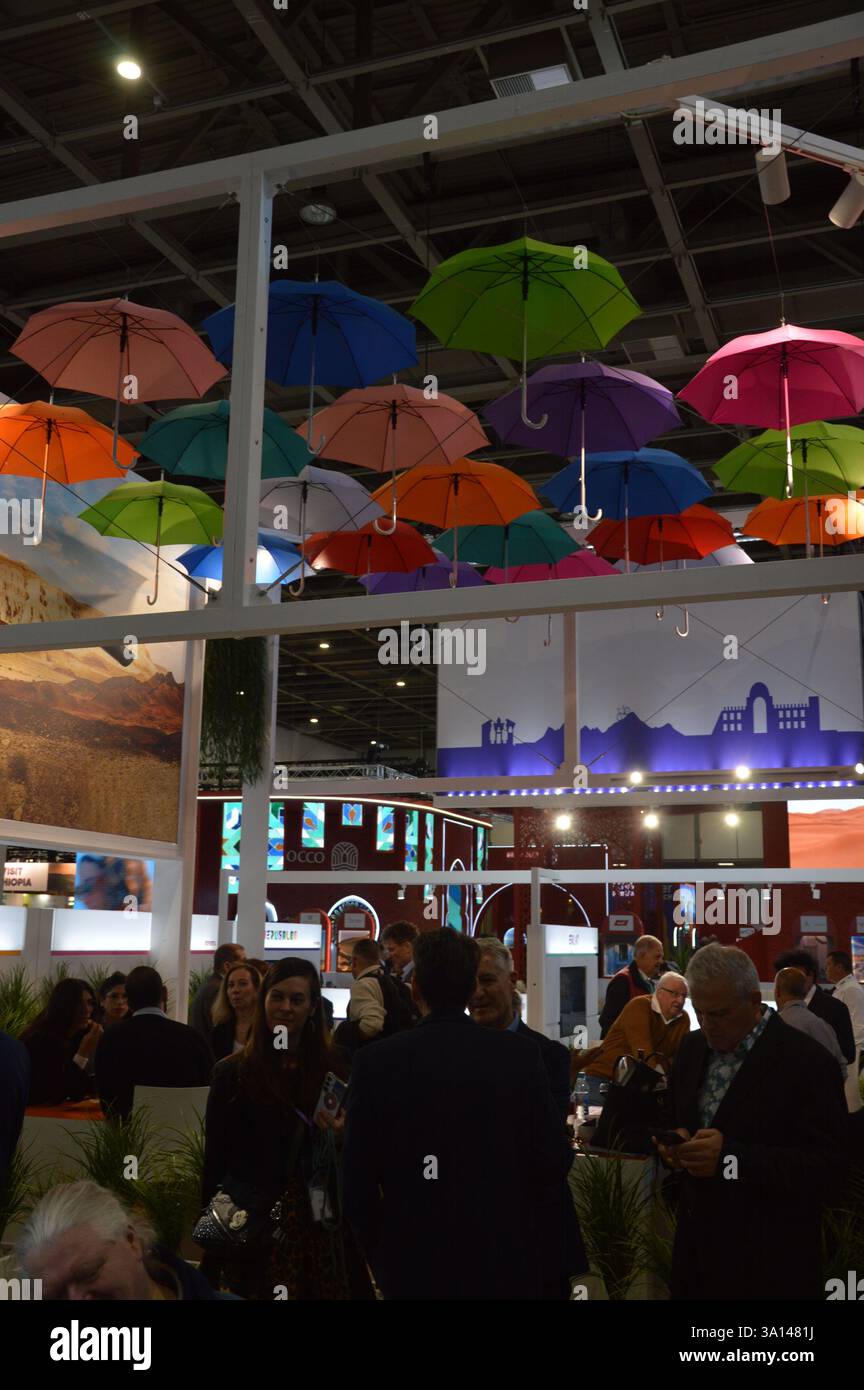 Berlin, Germany - March 4, 2025 - Israel booth at ITB Berlin 2025 ...