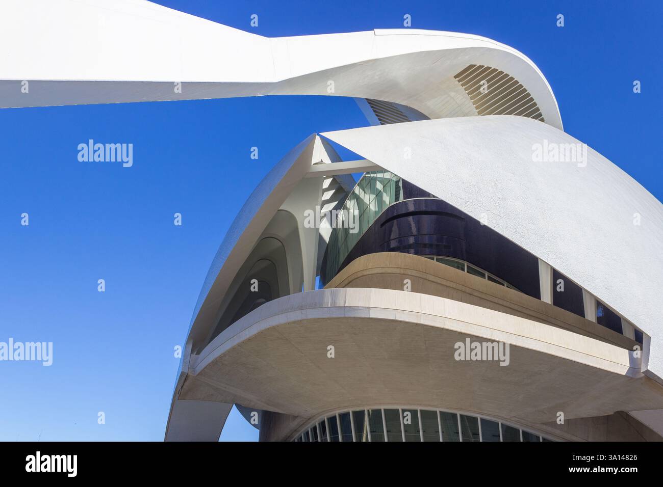 Valencia Opera House Stock Photo - Alamy