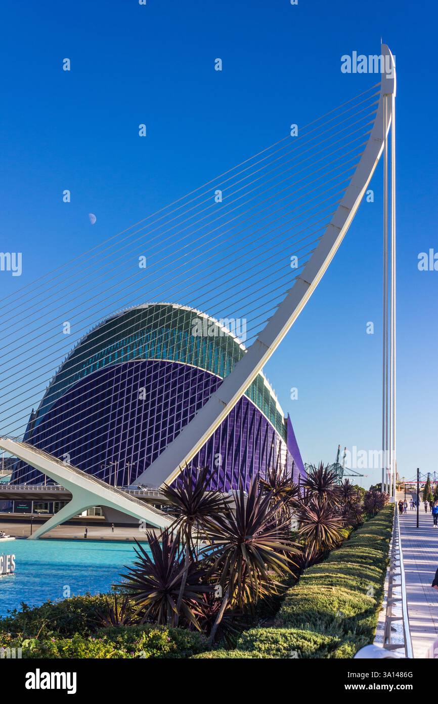 Assut de l Or y L Agora, Valencia, Spain Stock Photo - Alamy