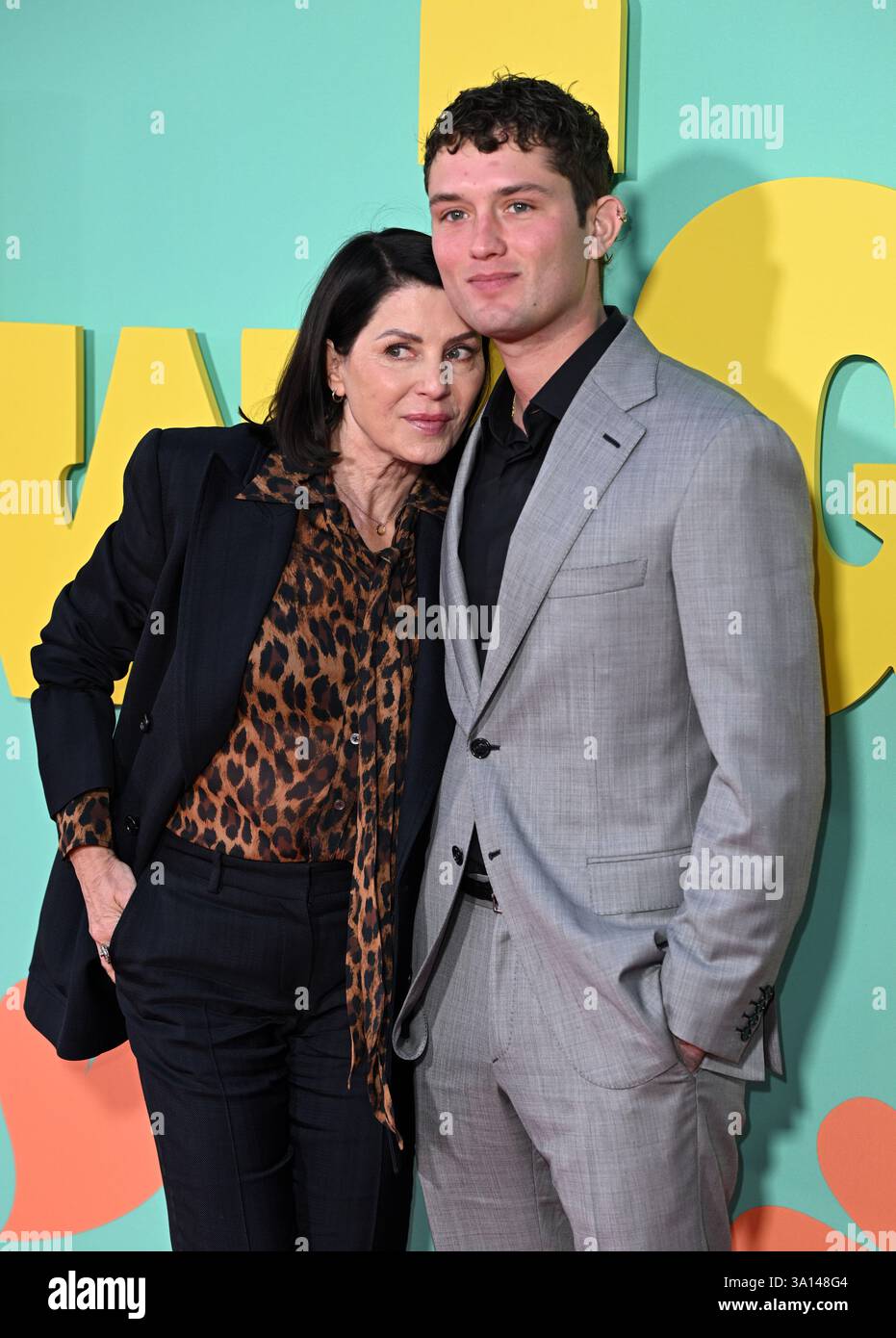 London, UK. March 6th, 2025. Sadie Frost and Rafferty Law arriving at ...