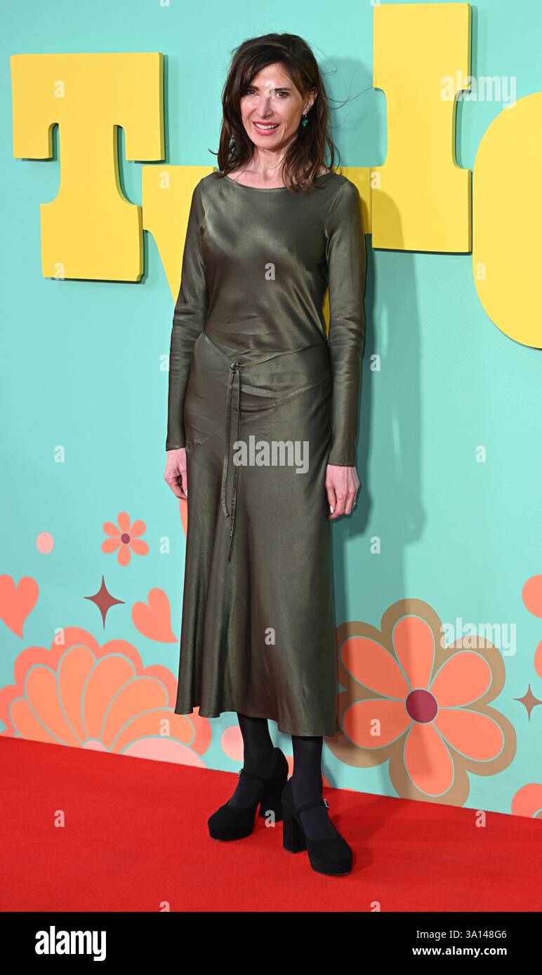 London, UK. March 6th, 2025. Ronni Ancona arriving at the UK Special ...