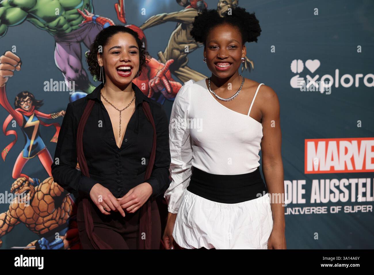 06.03.2025, Koeln, Odysseum, roter Teppich: Marvel: Die Ausstellung ...