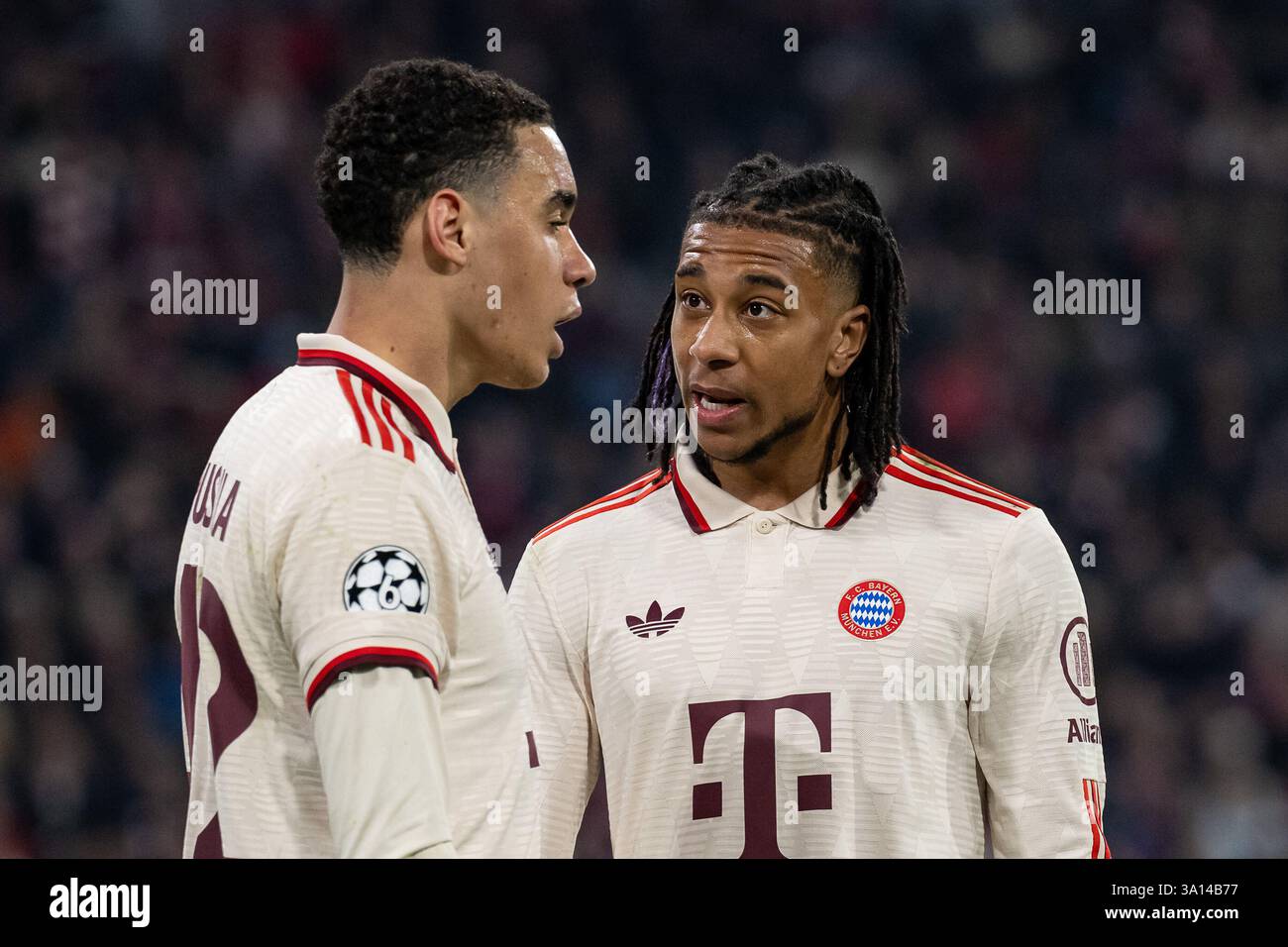 Muenchen, Deutschland. 05th Mar, 2025. Michael Olise (FC Bayern ...