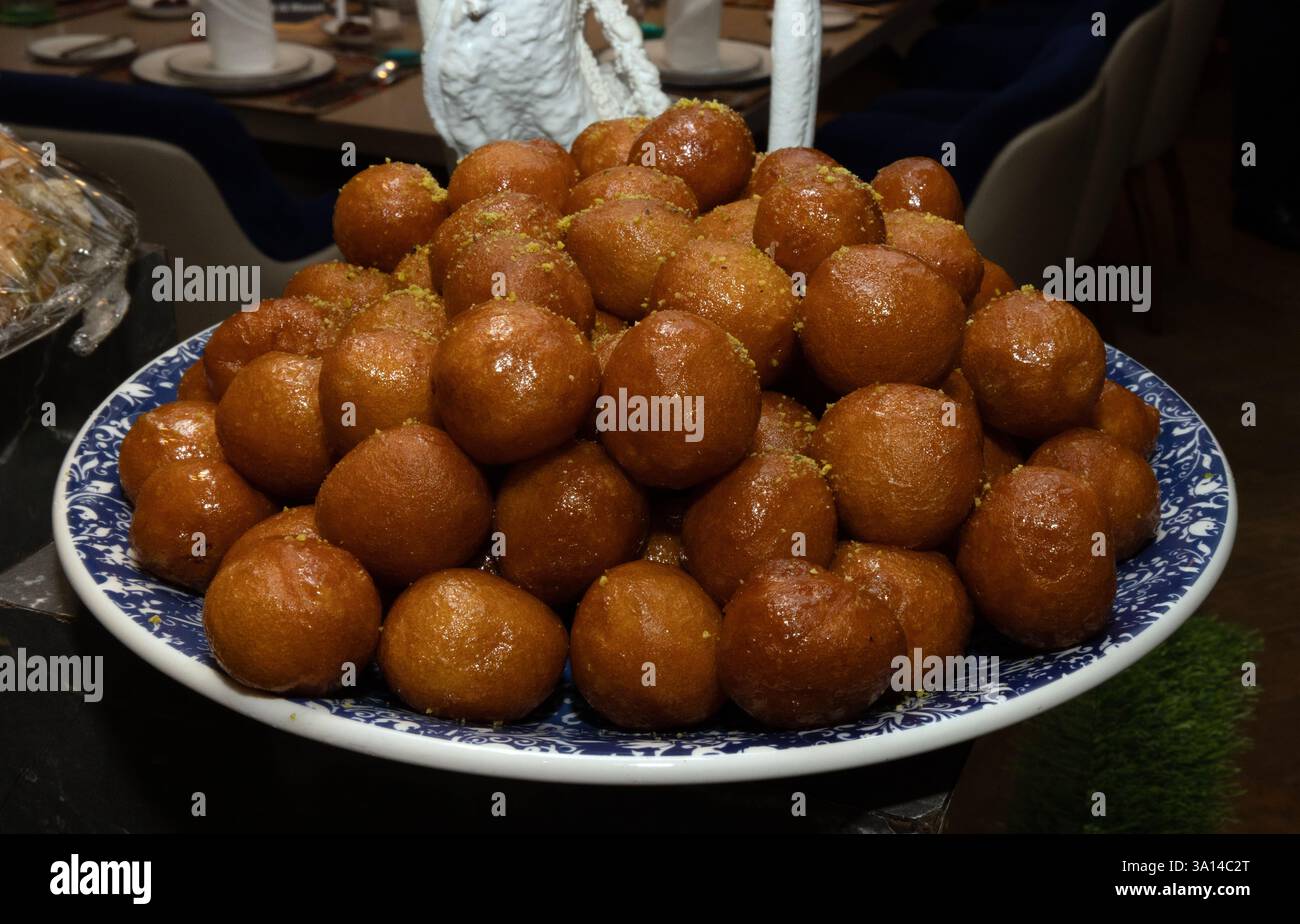 Different kind of Sweets and foods 02-03-2025 Doha qatar Stock Photo ...