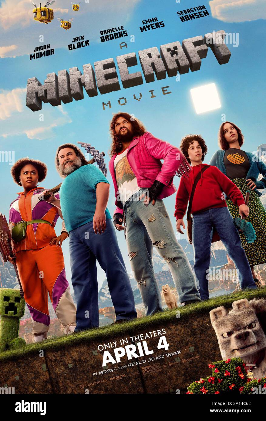 A minecraft movie stills hi-res stock photography and images - Alamy