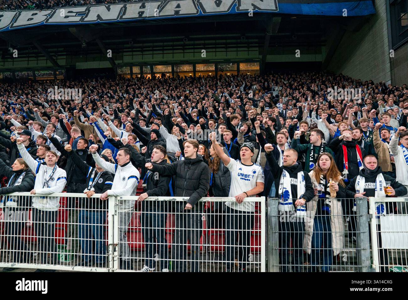 FC Copenhagen fans during the FC Copenhagen v Chelsea FC UEFA ...