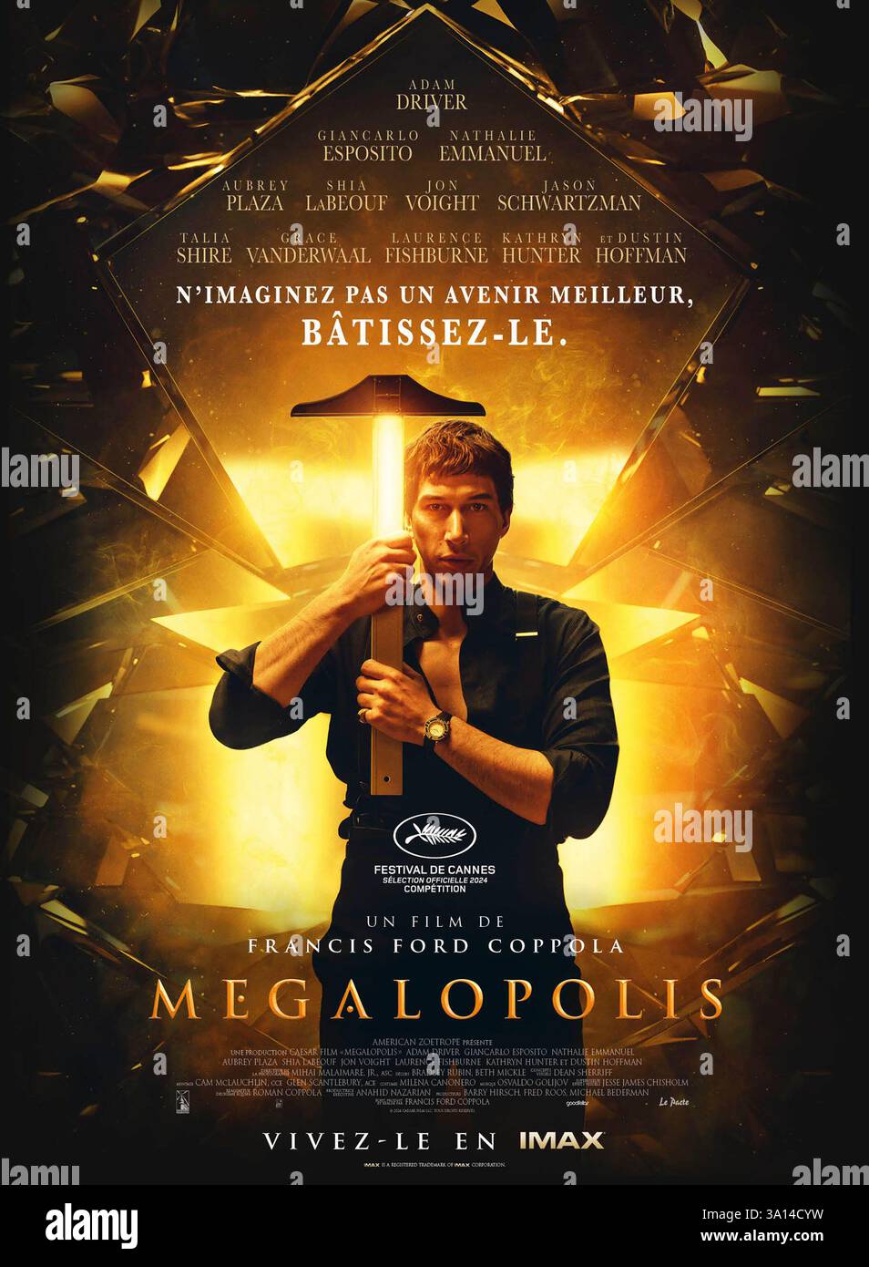 Megalopolis (2024) POSTER ART *Filmstill - Editorial Use Only* see Special Instructions. CAP/TFS ...