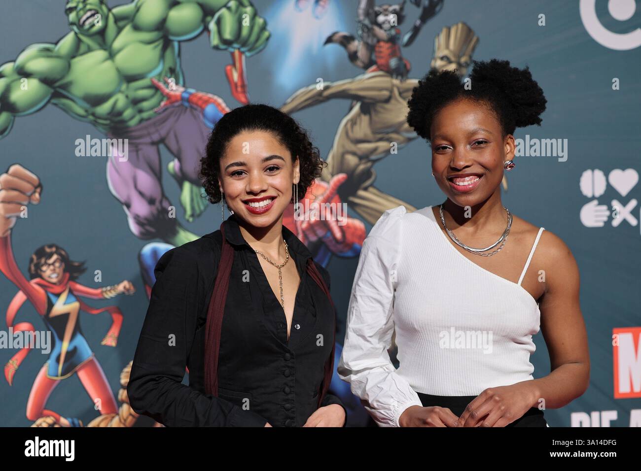 06.03.2025, Koeln, Odysseum, roter Teppich: Marvel: Die Ausstellung ...