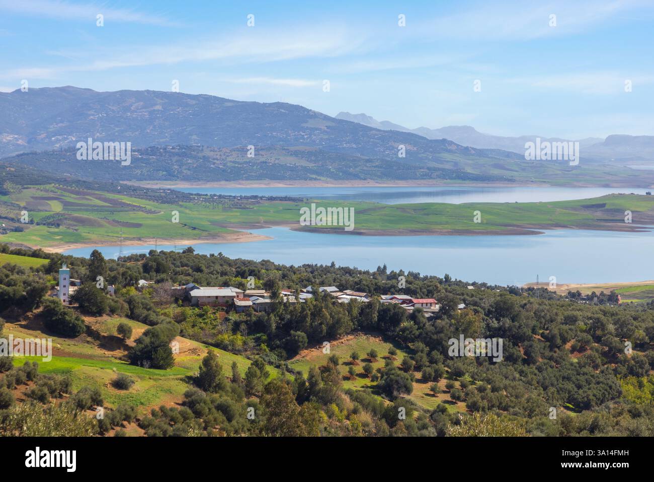 The M'Jaara Dam, also known as Al Wahda Dam, is an embankment dam ...