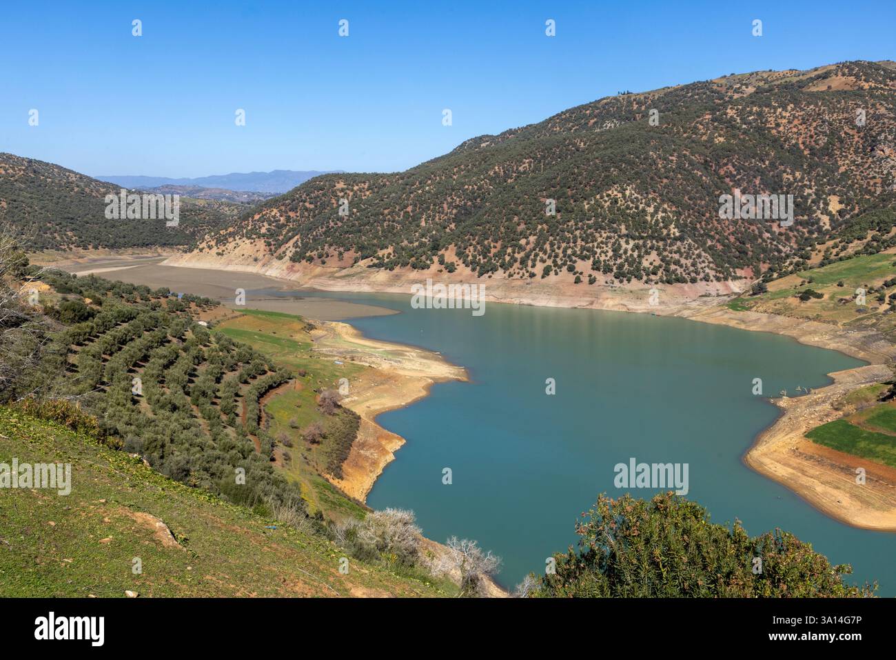 The M'Jaara Dam, also known as Al Wahda Dam, is an embankment dam ...